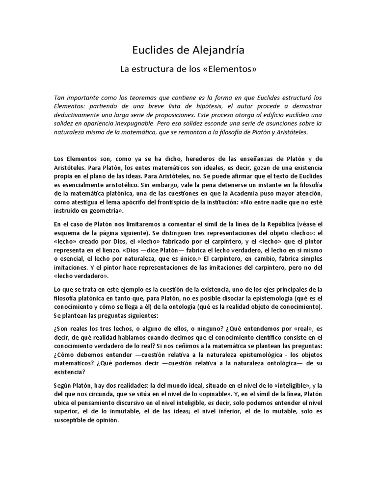 02 - Euclides | PDF | Lógica | Enseñanza de matemática