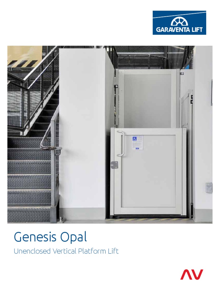 Genesis OPAL Brochure | PDF | Elevator | Manufactured Goods