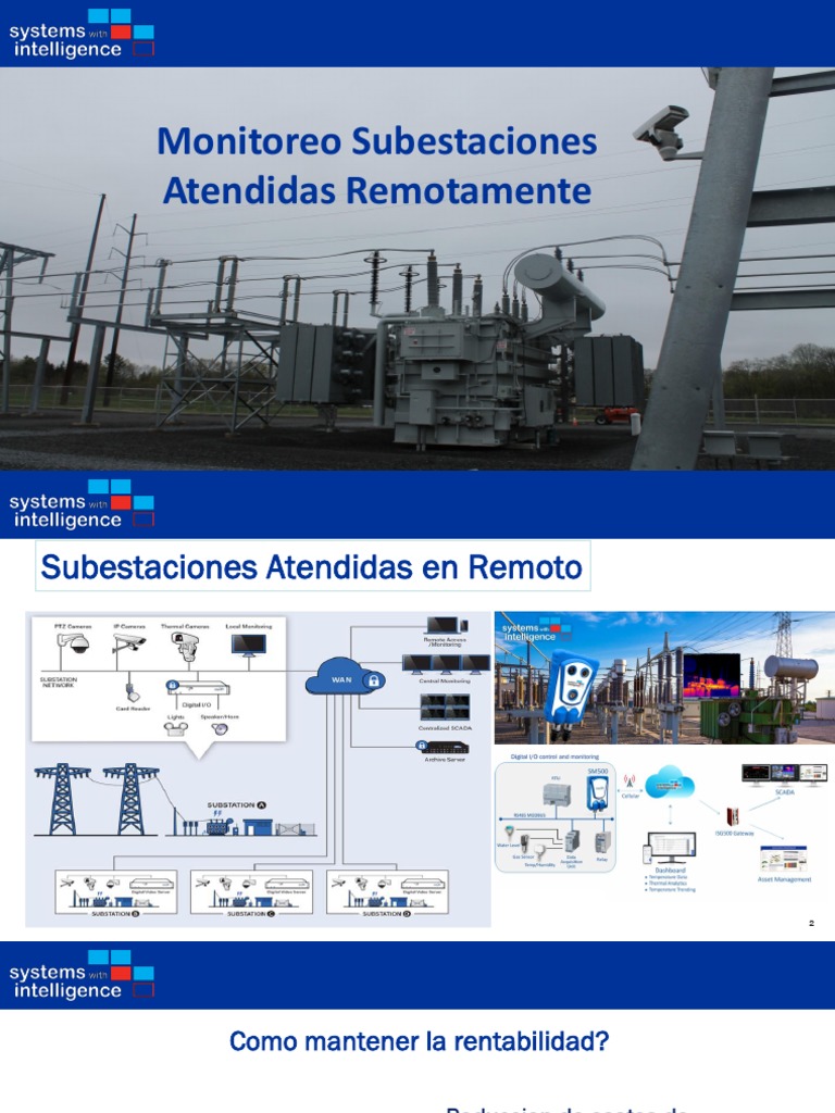 Touchless Substations 040820 Peru | PDF | Scada | Computación en la nube