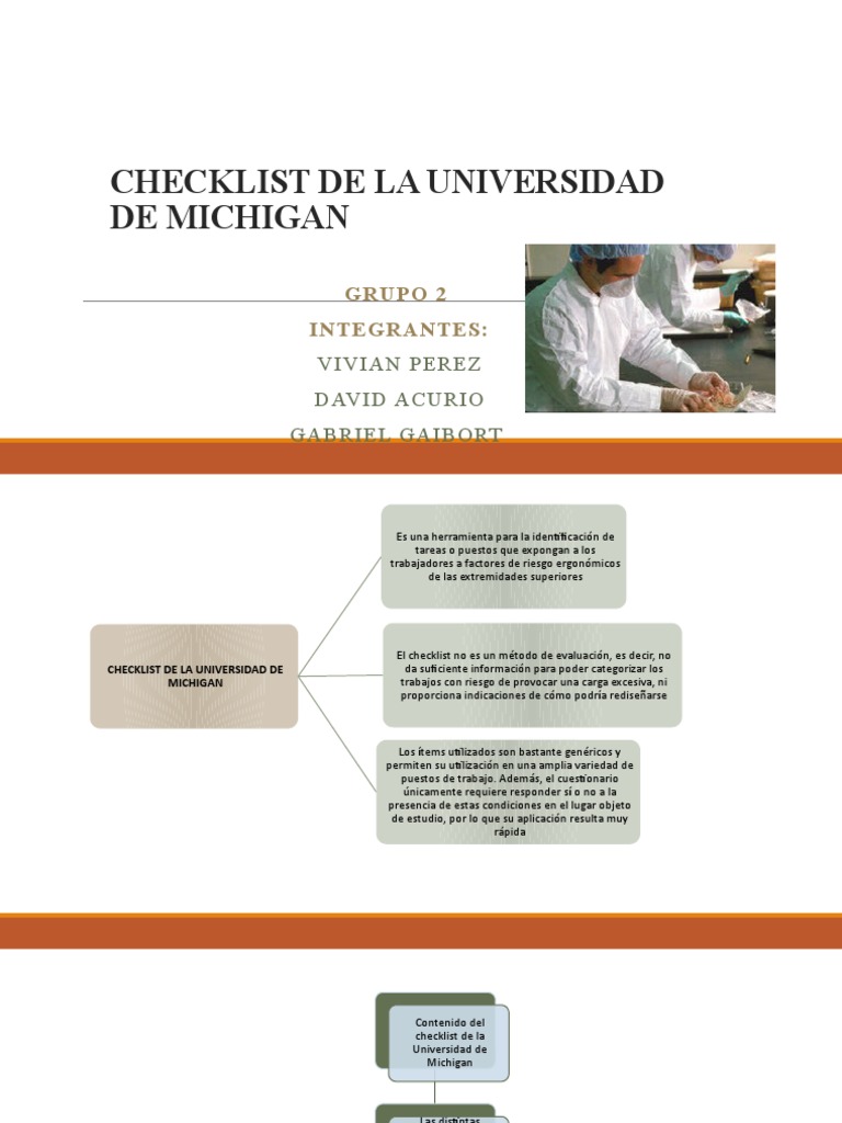 Test Michigan | PDF | Factores humanos y ergonomía | Cognición