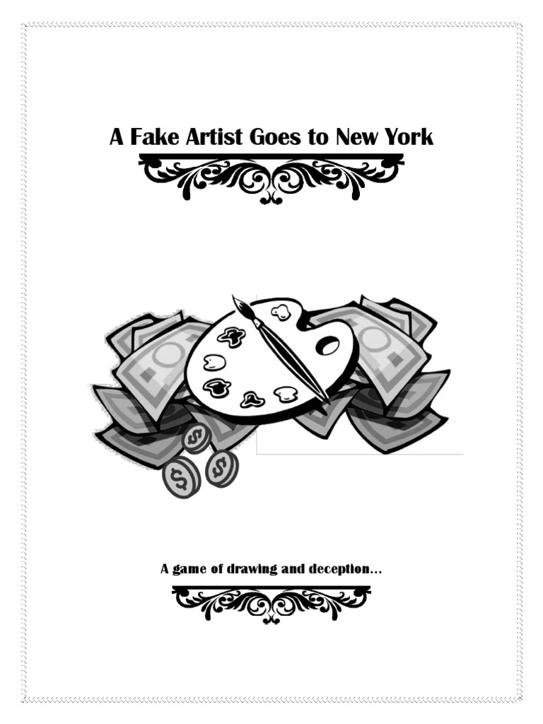 Fake Artist Goes to New York Rules | PDF