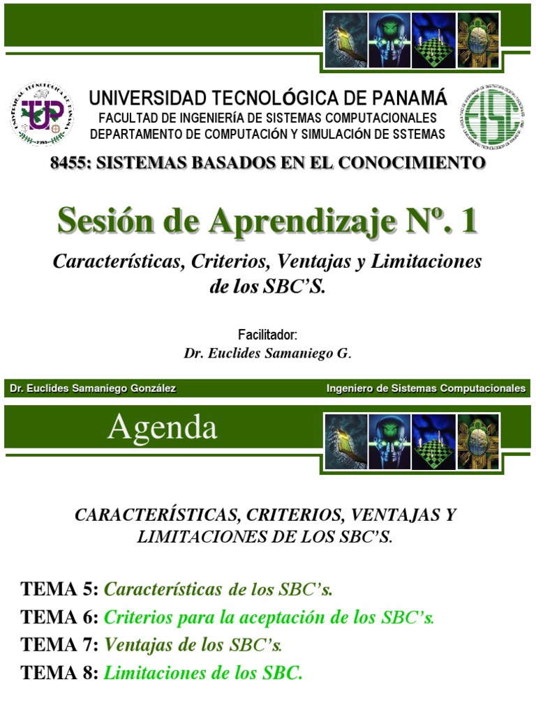 1.2 Características, Criterios, Ventajas y Limitaciones de Los SBC's ...