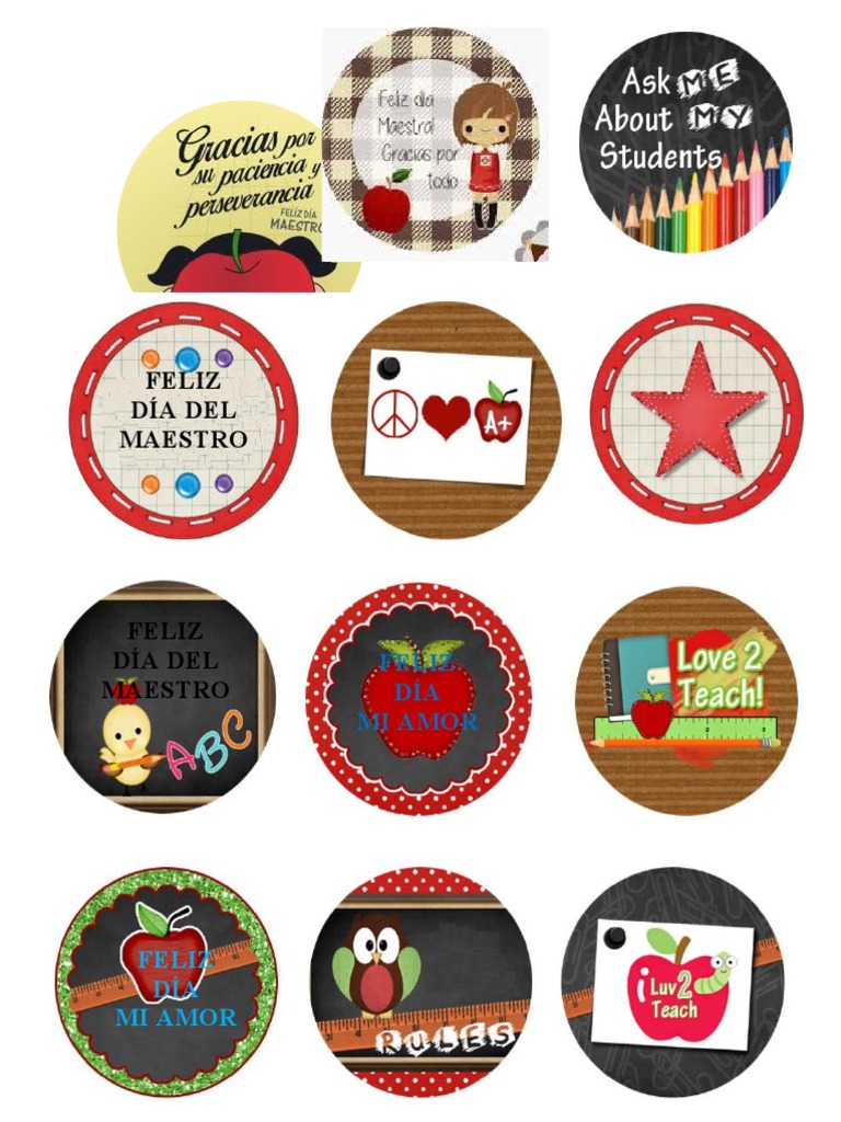 Feliz Dia Del Maestro Pdf