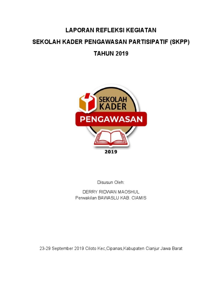Contoh Laporan SKPP Bawaslu Jawa Barat | PDF
