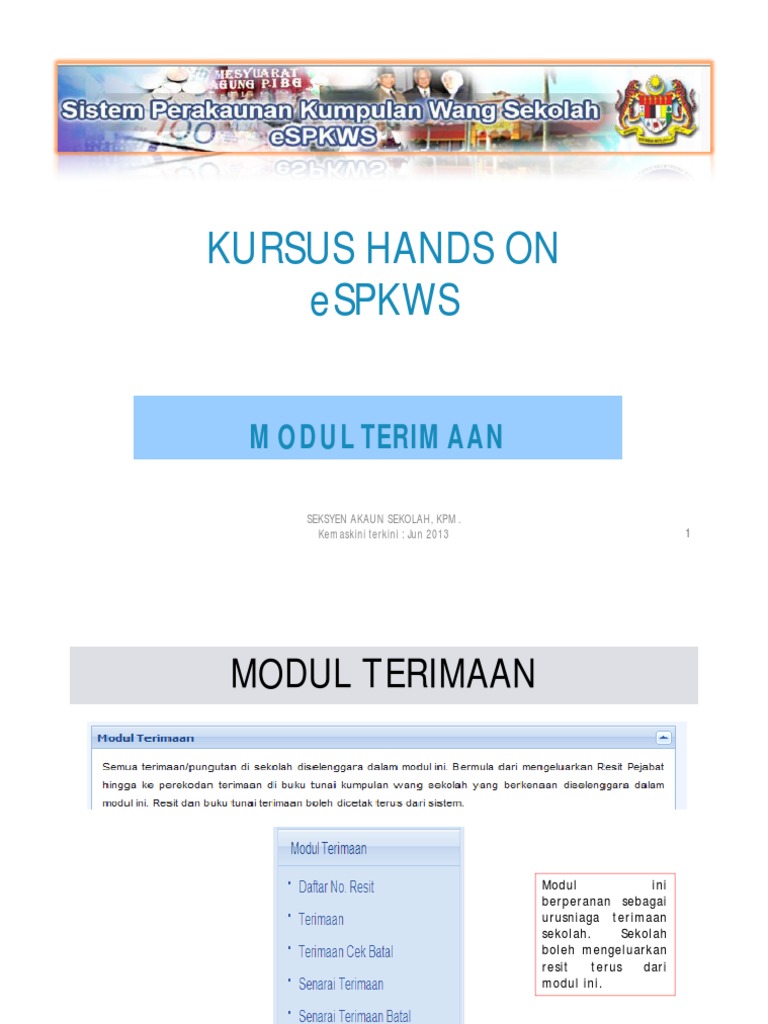 Modul Terimaan PDF | PDF