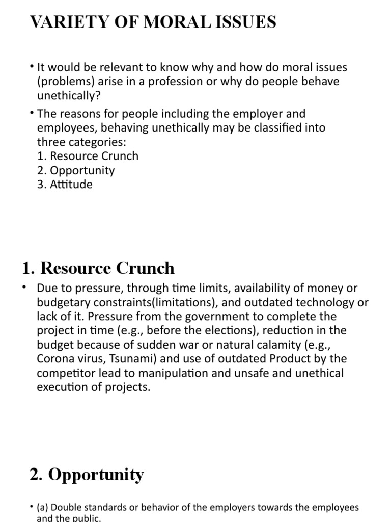 Variety of Moral Issues Types of Inquiries | PDF | Inquiry | Autonomy