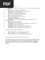 Telegram Desktop Shortcuts Guide | PDF