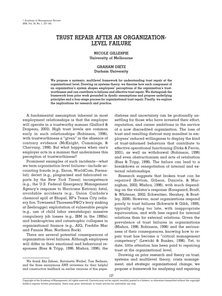 Organization Fail | PDF | System | Employment