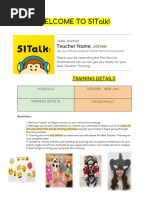 51talk Self-Access Training Reminders | PDF | Software | Cyberspace