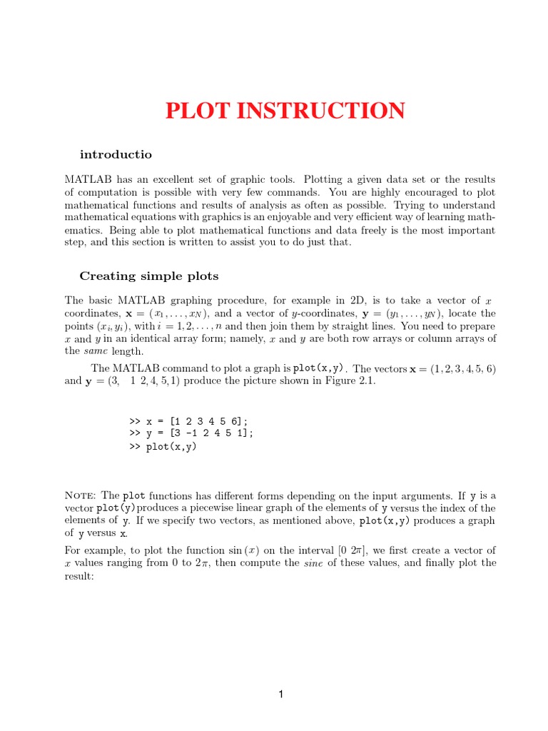 Introduction To Matlab PDF | PDF | Matlab | Array Data Structure