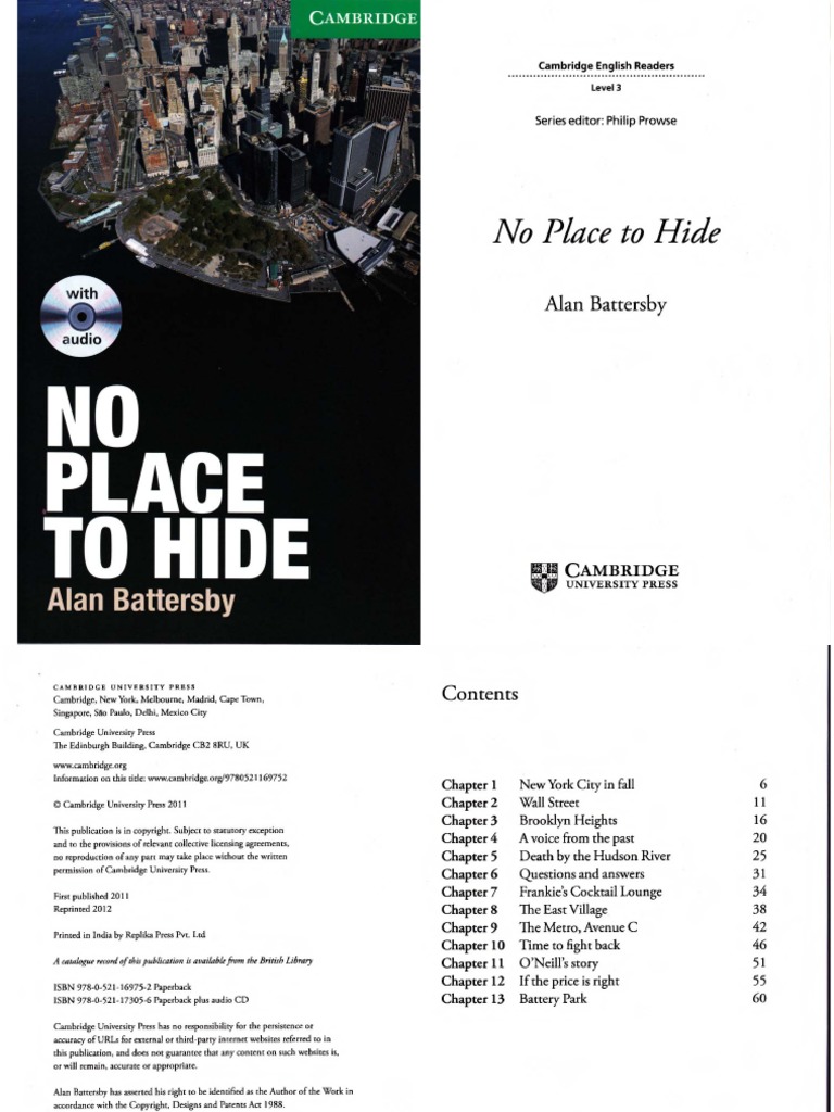 No Place To Hide: Alan Battersby | PDF | Queens | New York City