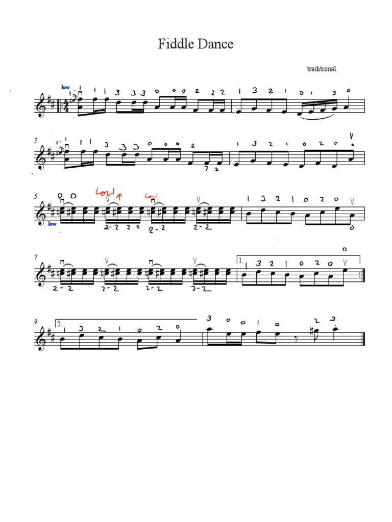 Fiddle Dance PDF | PDF