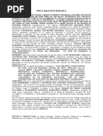 Compulsa Notarial | PDF | República Dominicana