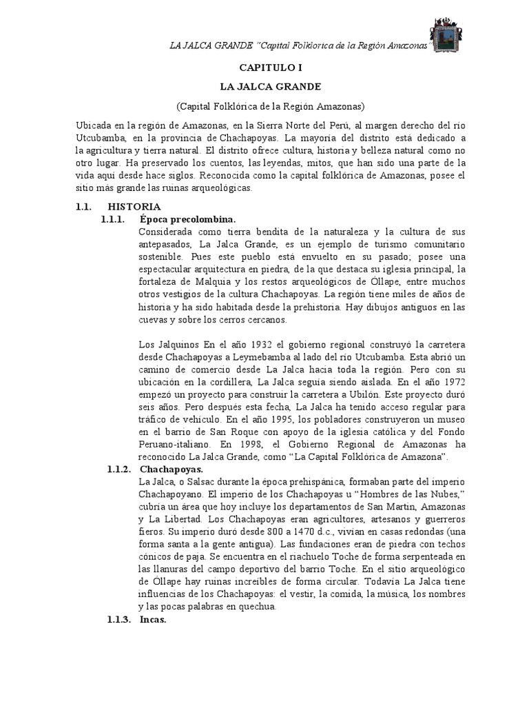 La Jalca Grande: Cultura y Tradición Amazonas | PDF | Ropa | Imperio Inca