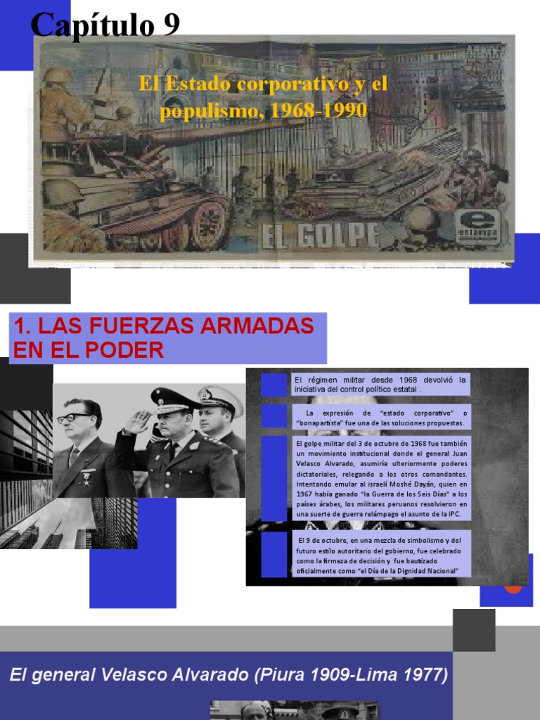 El Estado Corporativo y El Populismo LLLLPPT | PDF | Perú | Gobierno