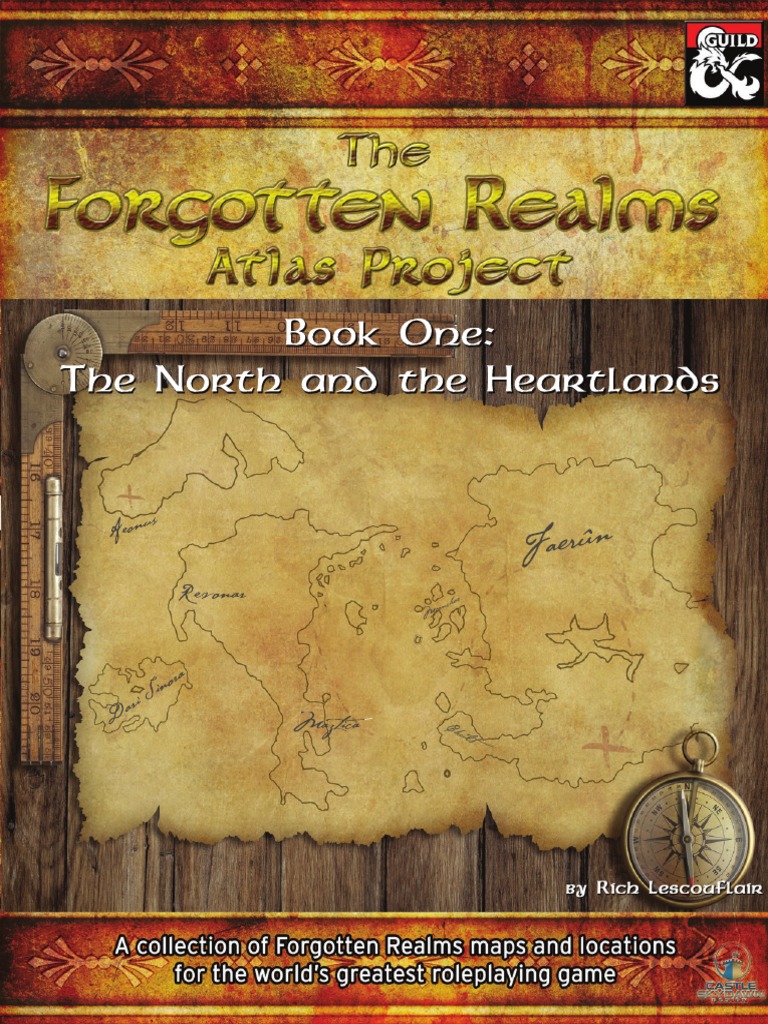 Forgotten Realms Atlas Project, Book One | PDF | Forgotten Realms ...