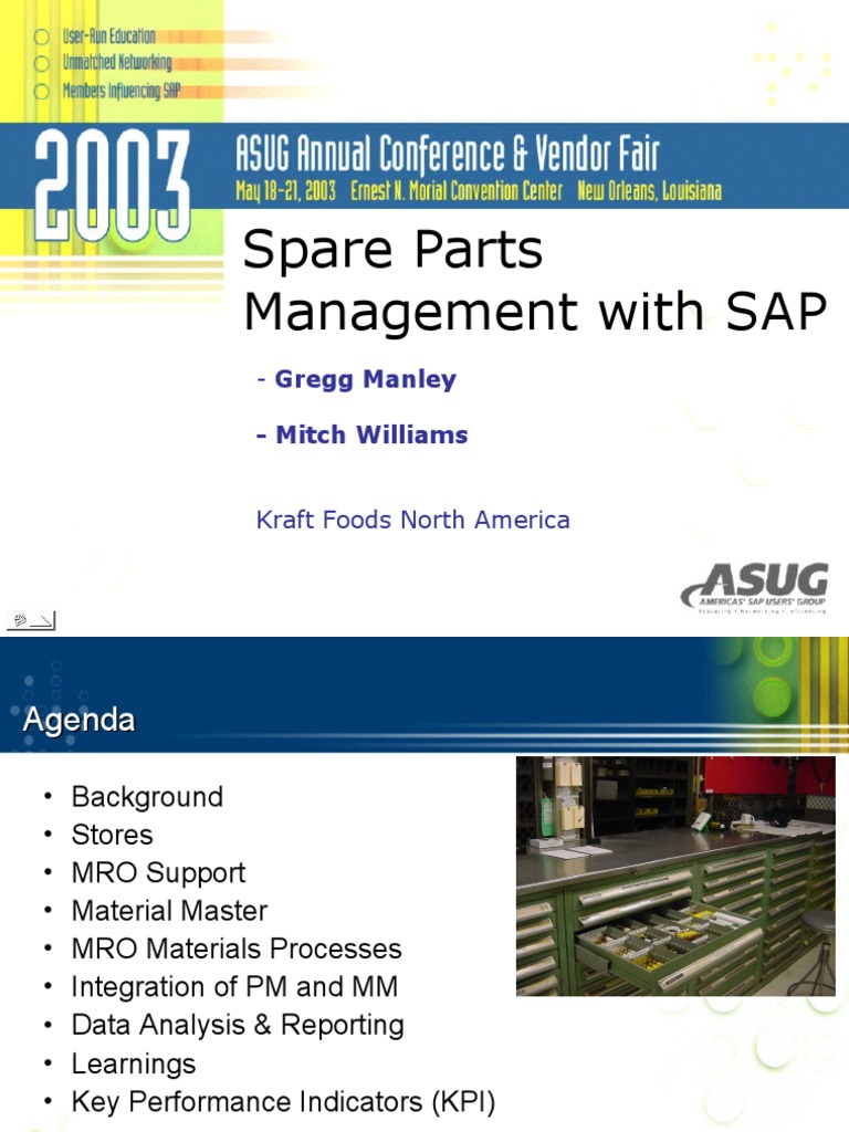 Spare Parts Management With SAP | Download Free PDF | Inventory ...
