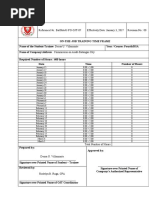Meter Reading Template | PDF