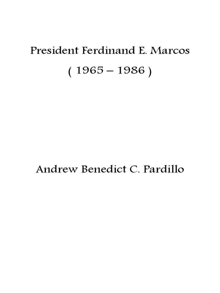 XIII. Ferdinand Marcos | PDF | Corazon Aquino | United States Congress