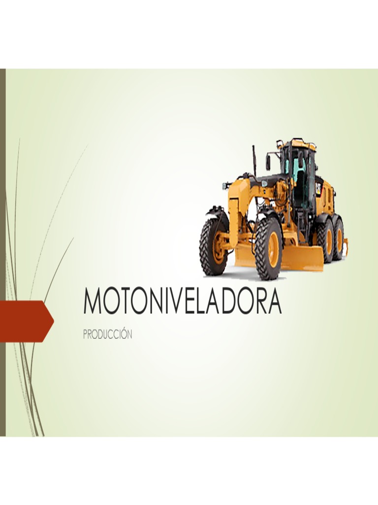 MOTONIVELADORA | PDF | Longitud | Naturaleza