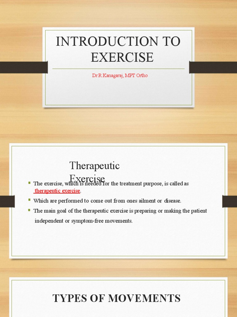 Introduction To Movements | PDF | Muscle | Inflammation