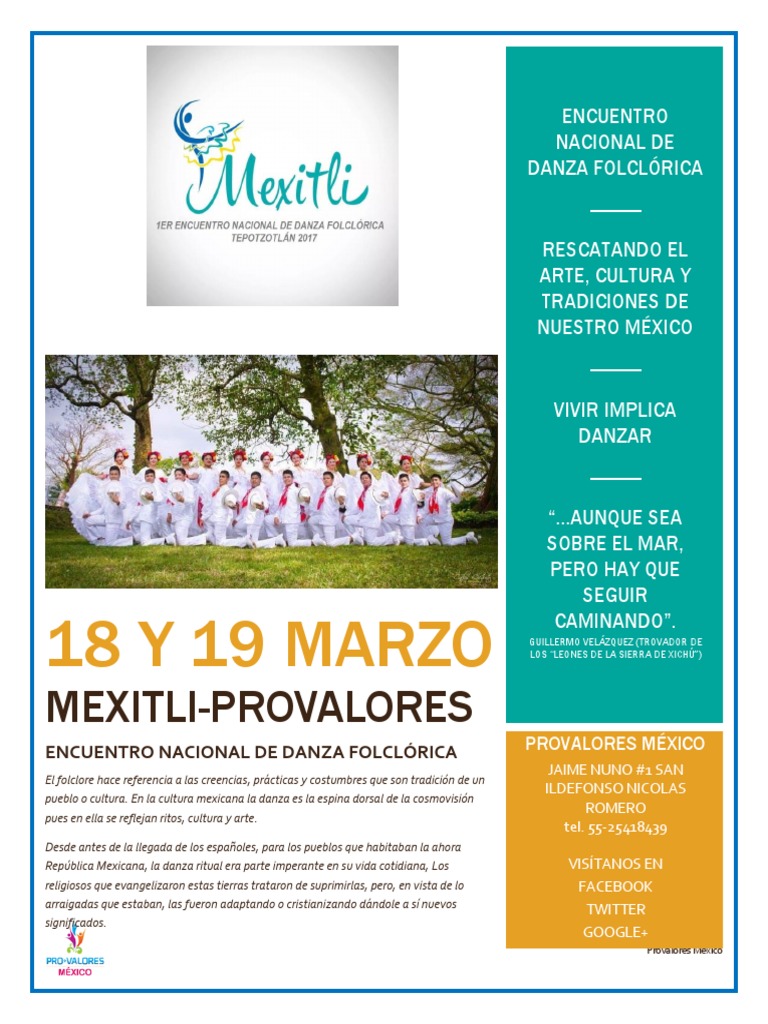 Proyecto Mexitli | PDF | Folklore | México