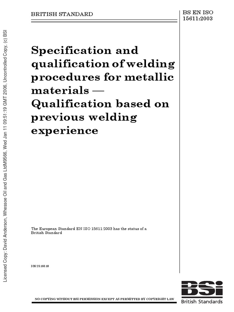Specification and Qualification of Weldi PDF | PDF | Welding | Construction