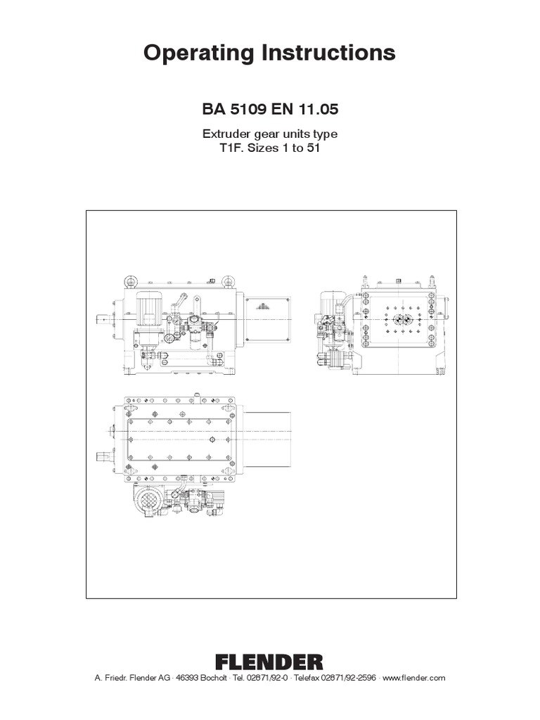 Flender Gearbox Document | PDF | Pump | Gear