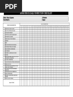 Bus Inspection Checklist | PDF | Bus | Vehicles
