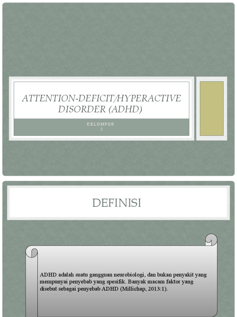Memahami ADHD: Gejala dan Penanganan | PDF