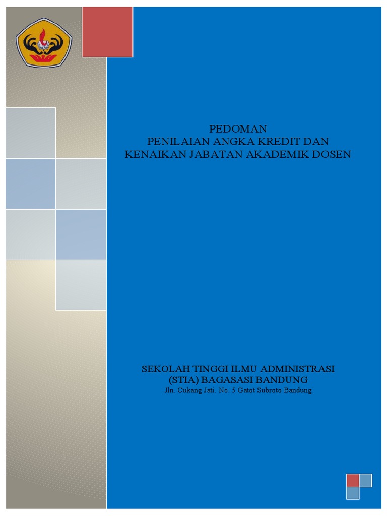 Draft Pedoman-Penilaian-Jabatan-Fungsional-Dosen-dan-Angka-Kreditnya | PDF