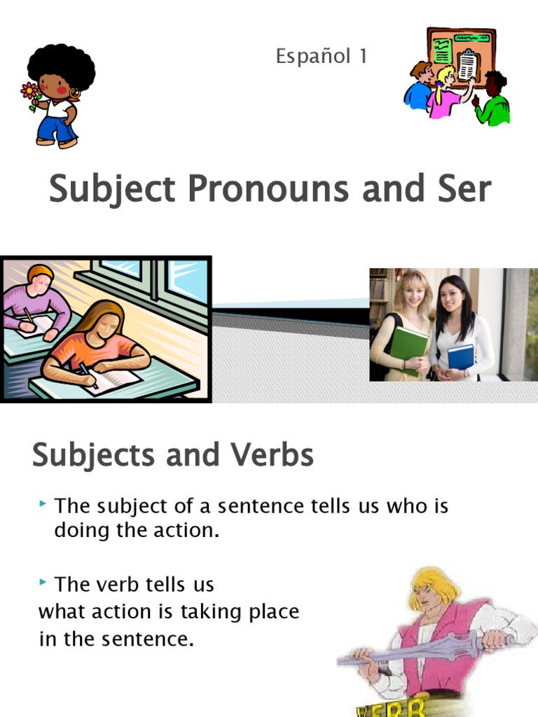 Subject Pronouns and SER | PDF | Semantic Units | Languages