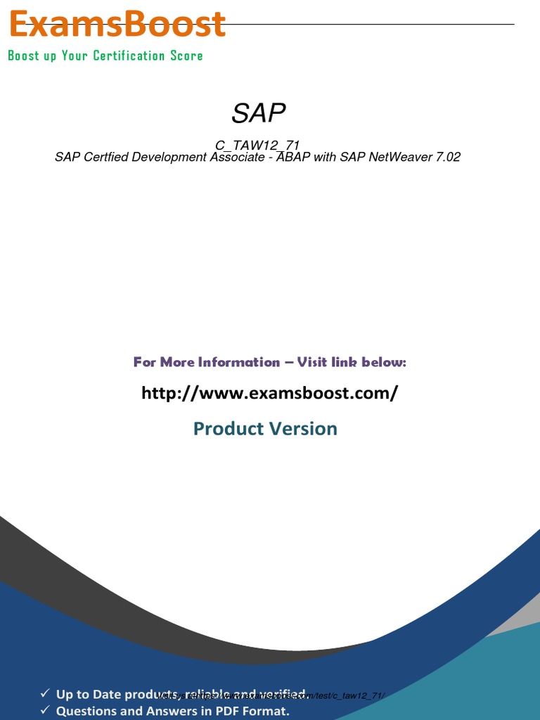Preparing for the SAP Certified Development Associate - ABAP with SAP ...