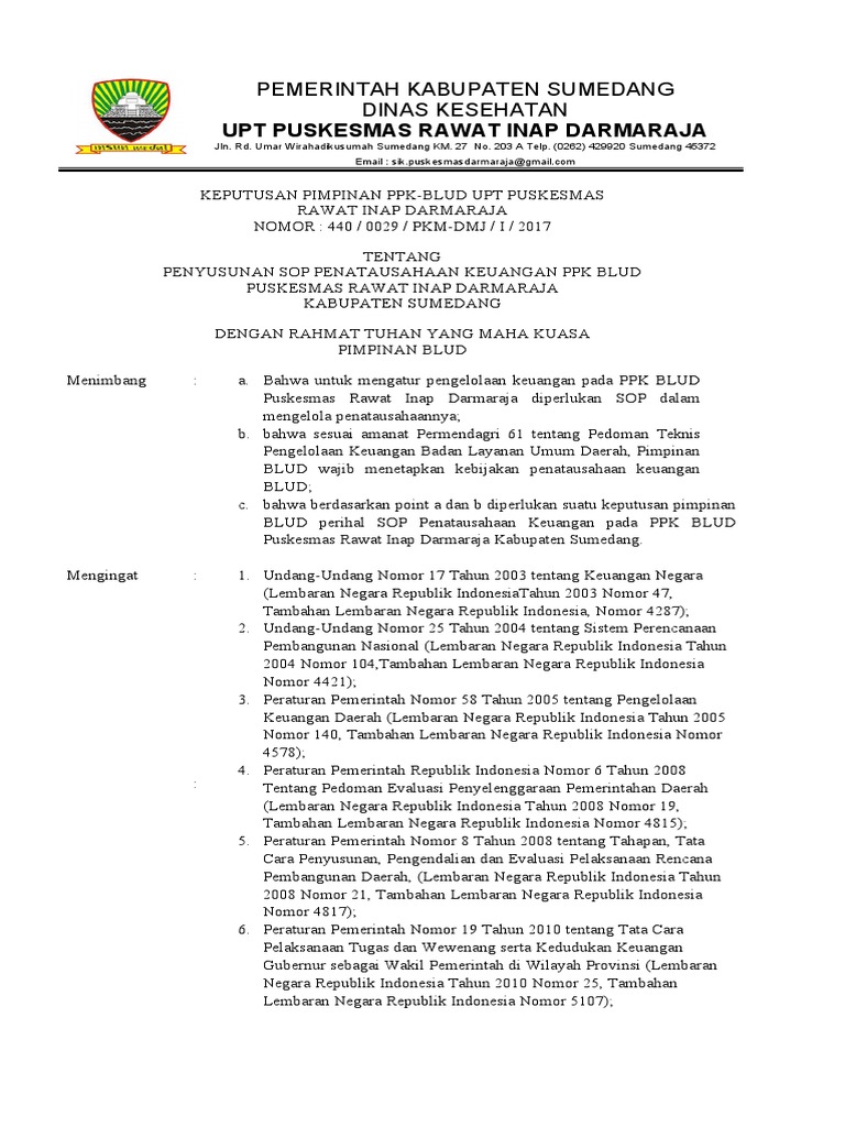 SK Pembuatan Sop | PDF