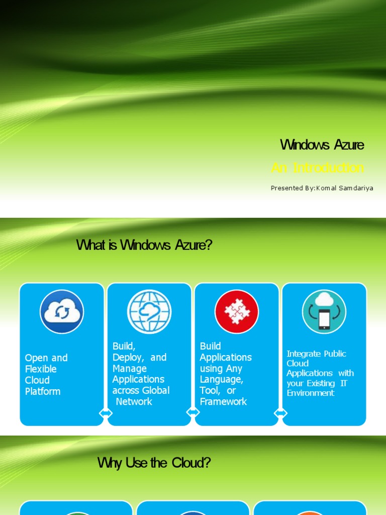 Microsoft Azure | PDF | Microsoft Azure | Cloud Computing