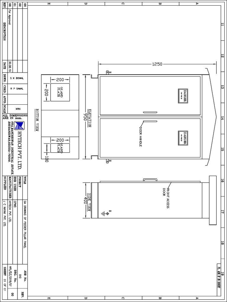 GA DRAWING OF FEEDER PILLAR PANEL.pdf