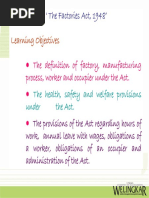 The Factories Act 1948 | PDF
