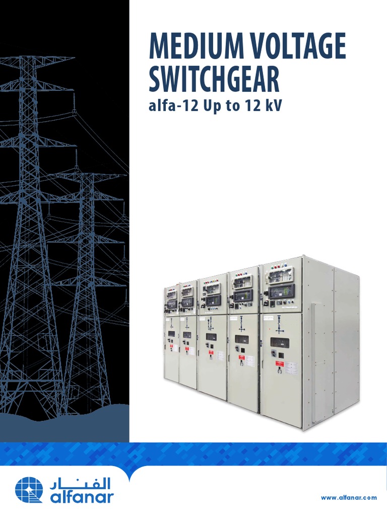 Alfanar MV Switchgr Catalogue PDF | PDF | Electrical Substation | Electric Power Distribution