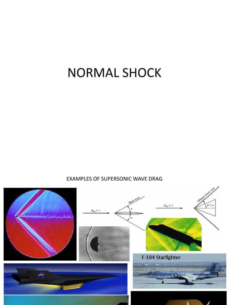 Normal Shock | PDF | Shock Wave | Fluid Mechanics