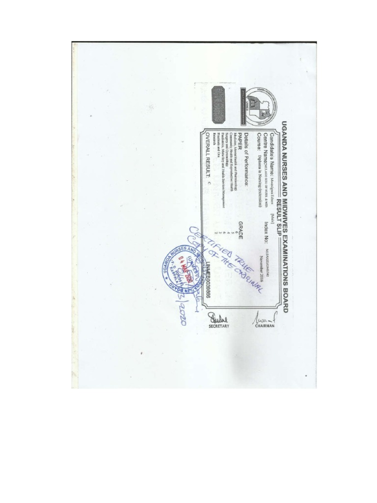 Diploma Passlip | PDF