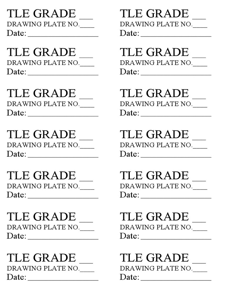 Tle Grade Tle Grade Tle Grade Tle Grade | PDF | Business