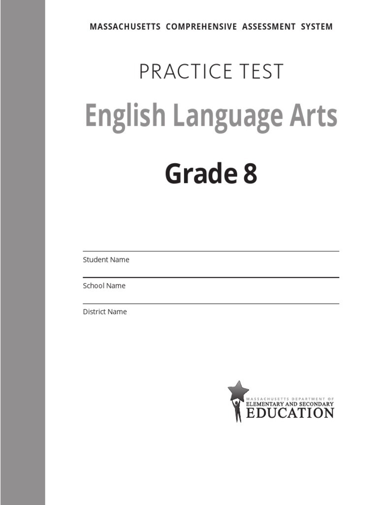 English Language Arts: Practice Test | PDF | Essays