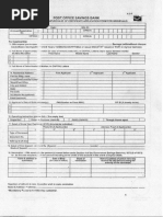 Post Office NSC Form | PDF