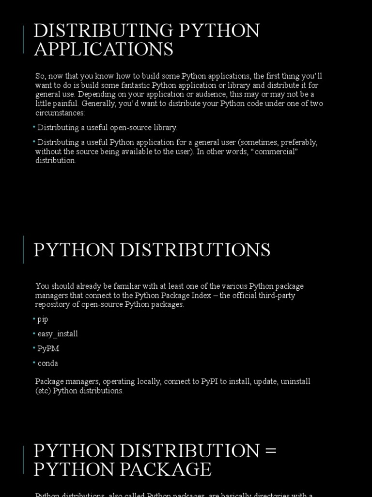 Distributed Python | PDF | Python (Programming Language) | Compiler