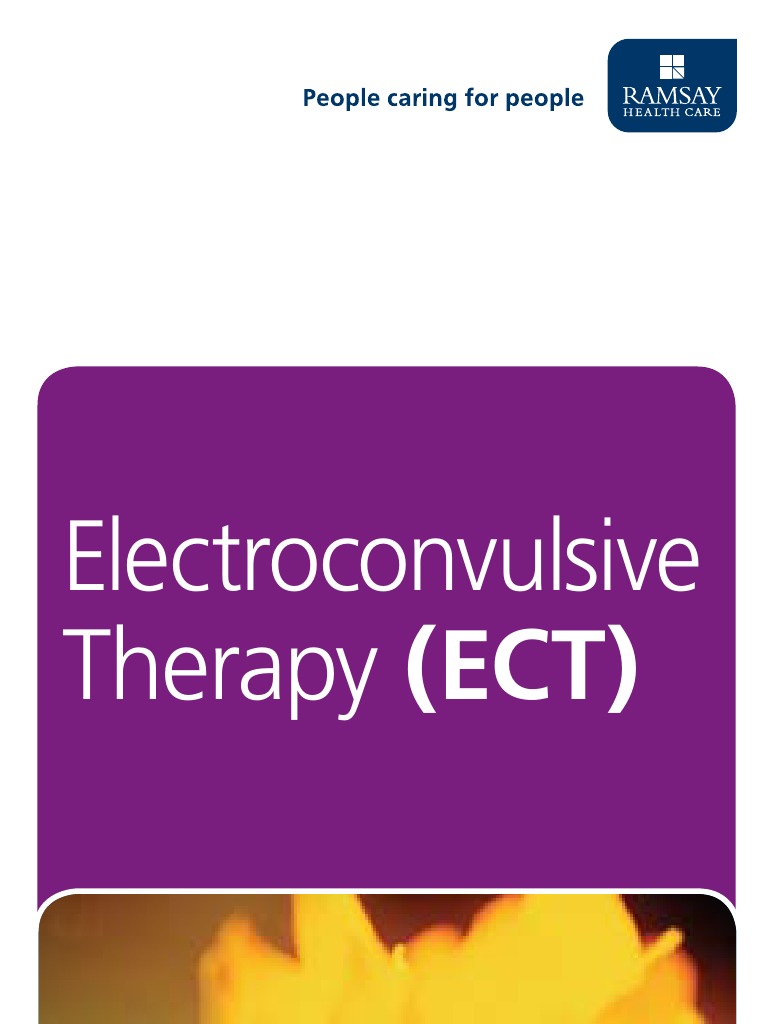 ECT Brochure | PDF | Electroconvulsive Therapy | Amnesia