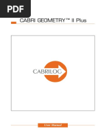Chapter01 - Using Cabri Jr. | PDF | Menu (Computing) | Geometry