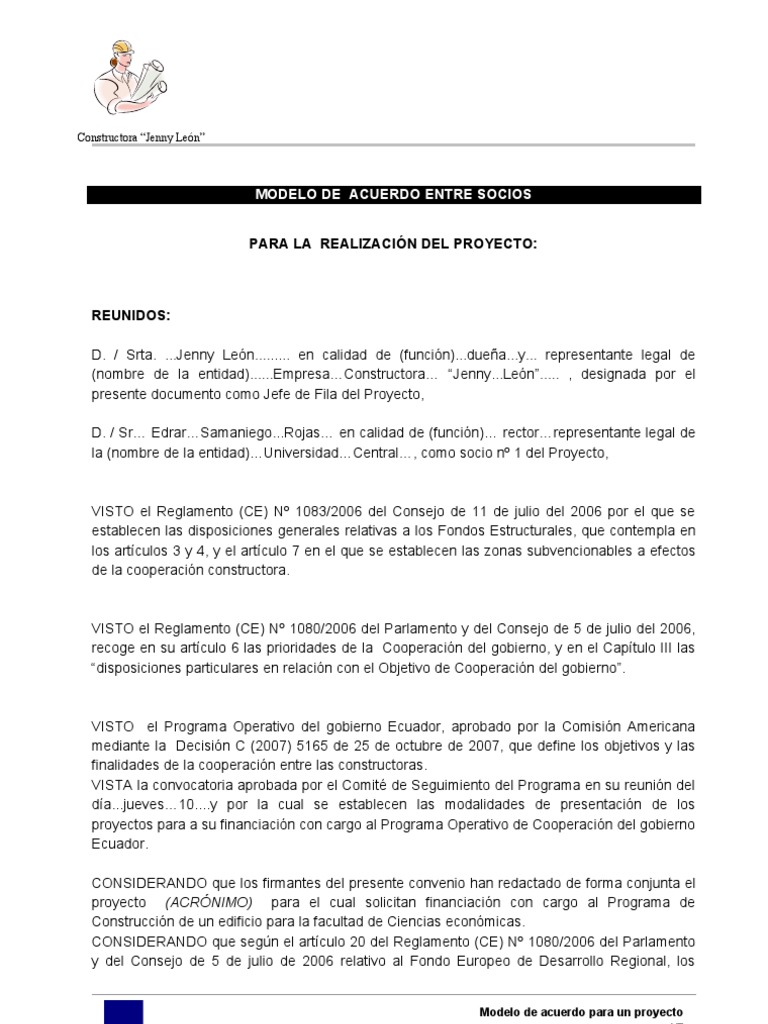 Modelo de Acuerdo | PDF | Comisión Europea | Auditoría