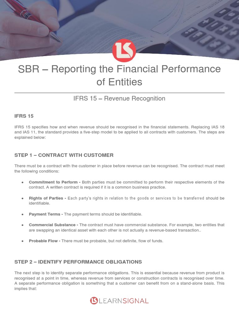 IFRS 15 Revenue Recognition Guide | PDF | International Financial ...