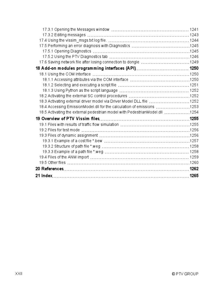 Vissim 2020 - Manual-Páginas-20 | PDF | Application Programming Interface | Component Object Model