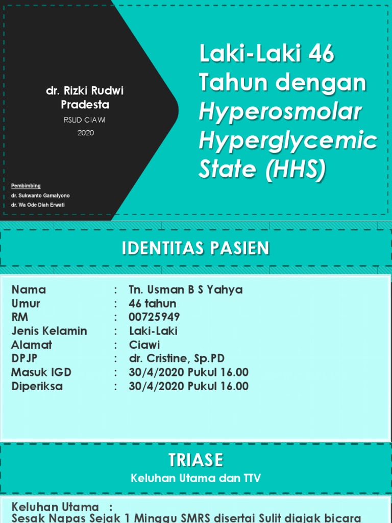 HHS DM Tipe 2 | PDF | Hyperglycemia | Endocrine